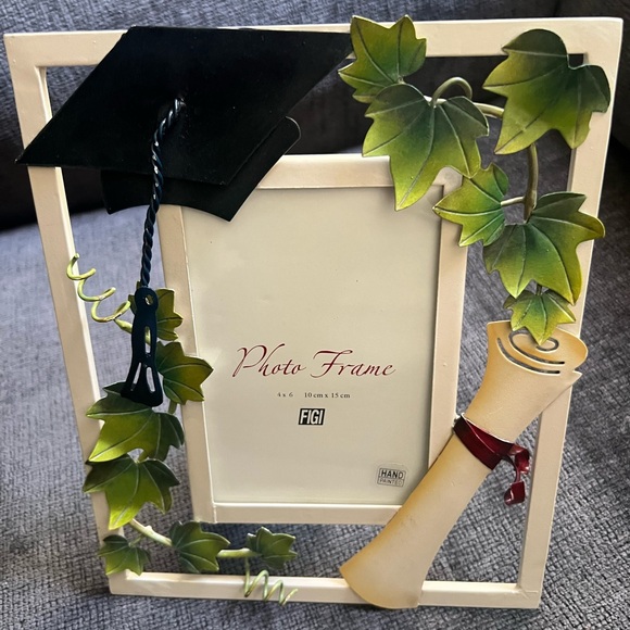 Figi | Other | Figi Graduation Photo Frame With Ivy And Diploma | Poshmark